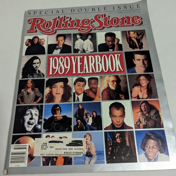 Rolling Stone | Other | Vintage Rolling Stone 989 Yearbook Special ...